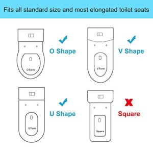 Fedicelly Potty Chair,Toddlers Potty Training Toilet Seat Boys Girls, Kids Potty Training Seat Step Stool Ladder(Gray/White)