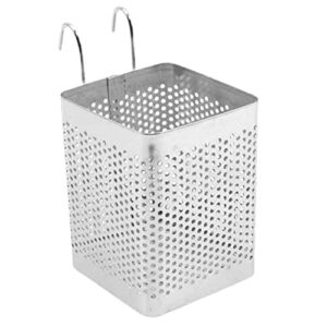 eioflia cutlery draining basket stainless steel chopstick sink holder spoon storage case drain chopstick holder sink caddy holder