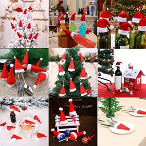 Christmas Santa Silverware-Holders Cutlery-Holders Flatware-Organizers - Xmas Party Dinnerware Decoration Supplies 30 PCS (30)