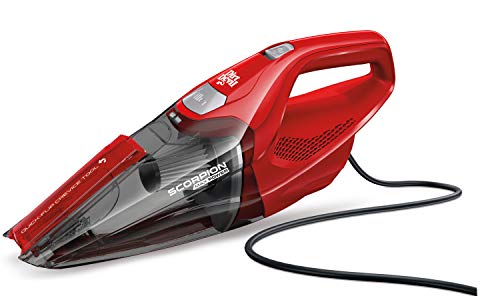 Dirt Devil Scorpion Handheld Vacuum Cleaner, Corded, Small, Dry Hand Held Vac With Cord, SD20005RED, Red