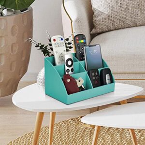 Acrimet Incline Desktop Easy Organizer Caddy Holder - Supplies Storage and Home Organization (Plastic) (Solid Green Color)