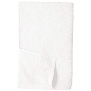 Amazon Basics Cotton Hand Towel - 12-Pack, White