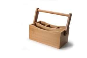 danesco natural living flatware caddy