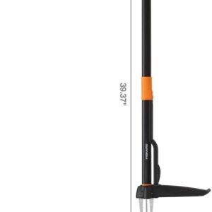 Fiskars 339950-1002 4-Claw Weeder, 39 Inch