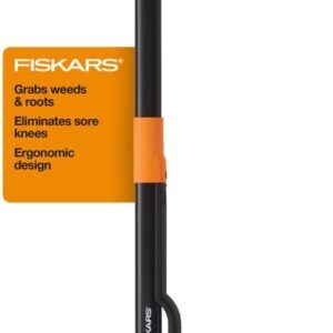 Fiskars 339950-1002 4-Claw Weeder, 39 Inch