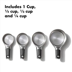 OXO Good Grips 4 Piece Stainless Steel Measuring Cups with Magnetic Snaps