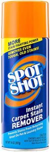 spot shot – 9869 instant carpet stain remover aerosol, 14 oz