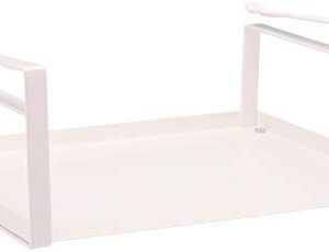 YAMAZAKI home 2443 Shelf Storage Rack-Cabinet Organizer, One Size, White