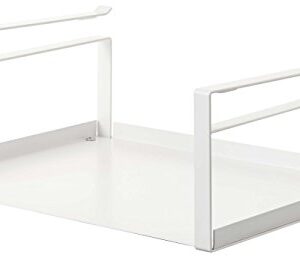 YAMAZAKI home 2443 Shelf Storage Rack-Cabinet Organizer, One Size, White