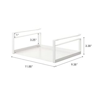 YAMAZAKI home 2443 Shelf Storage Rack-Cabinet Organizer, One Size, White