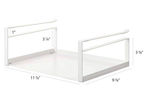 YAMAZAKI home 2443 Shelf Storage Rack-Cabinet Organizer, One Size, White