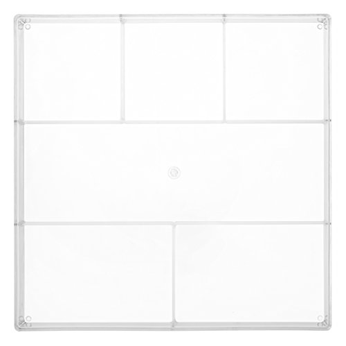 Whitmor 6-Section Clear Drawer Organizer