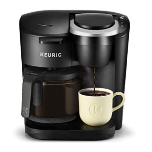 keurig k-duo essentials k-cup pod black