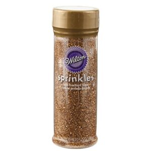 Wilton - 710-041 Wilton Gold Pearlized Sugar Sprinkles, 5.22 Oz.