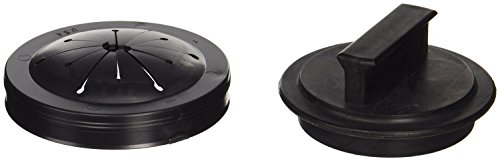 WASTE KING Moen 1025 AMC Kitchen Products EZ Mount Garbage Disposal Stopper and Splash Guard, Black