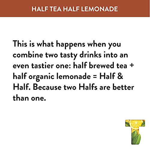 Honest Tea Half Tea and Half Lemonade, 59 Fl Oz (Pack of 8)