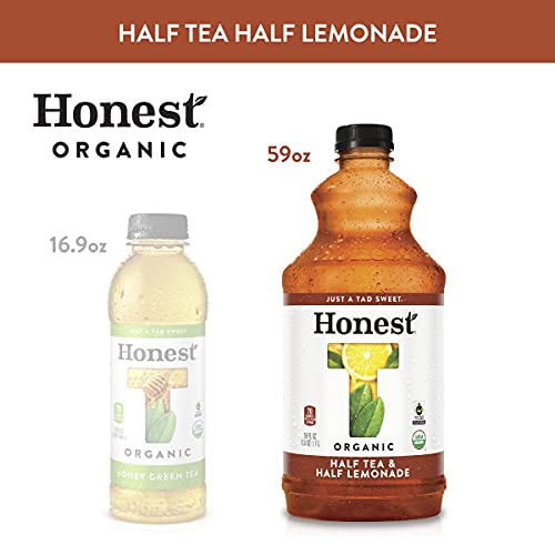 Honest Tea Half Tea and Half Lemonade, 59 Fl Oz (Pack of 8)