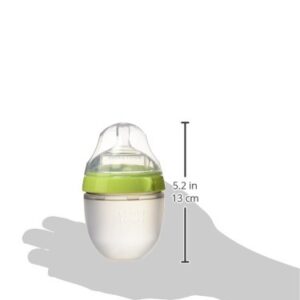 Comotomo Baby Bottle, Green, 5 oz