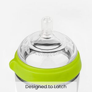 Comotomo Baby Bottle, Green, 5 oz