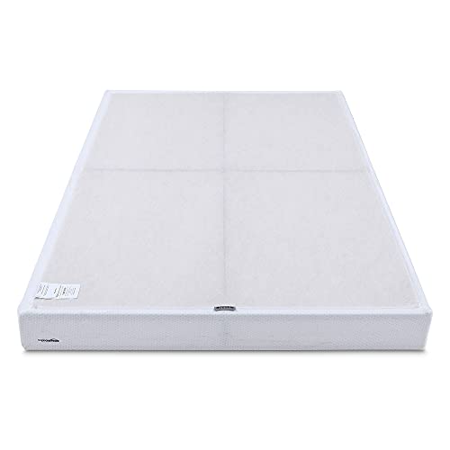 Amazon Basics Smart Box Spring Bed Base, 5-Inch Mattress Foundation - Full Size, Tool-Free Easy Assembly