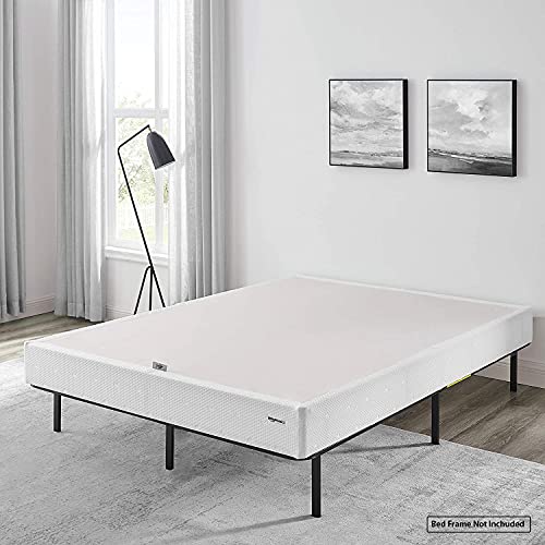 Amazon Basics Smart Box Spring Bed Base, 5-Inch Mattress Foundation - Full Size, Tool-Free Easy Assembly