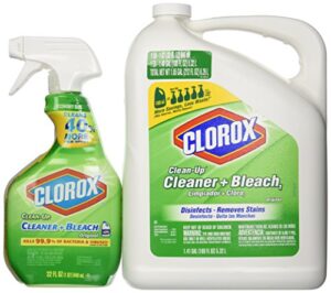 clorox cleaner spray/bleach and refill combo, 212 fluid ounce