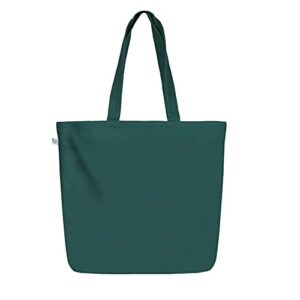 Eco Right Canvas Tote Bag for Women with Zipper, Large Tote Bags for Women for Shopping, Work & Beach