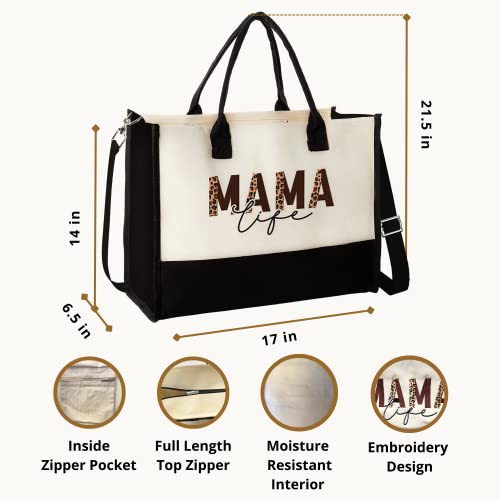 Gifts for Mom from Daughter, Son, Husband - Mom Gifts, Mother Gifts, Mama Gifts - Mothers Day Gifts, Birthday Gifts for Mom, Mom Birthday Gifts - New Mom Gifts for Women - Presents for Mom - Tote Bag