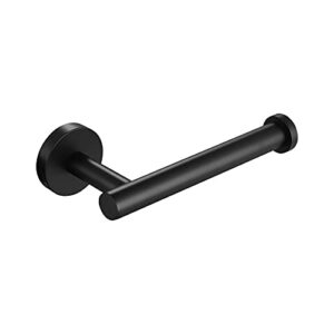 kes black toilet paper holder, bathroom tissue holder paper roll sus 304 stainless steel wall mount matte black, a2175s12-bk