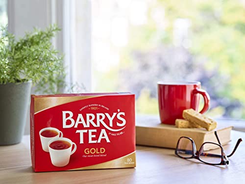 Barrys Tea Gold Blend Tea bags - 80 Count