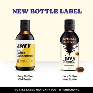 Javy Coffee 30X Cold Brew Coffee Concentrate, Perfect for Instant Iced Coffee, Cold Brewed Coffee and Hot Coffee