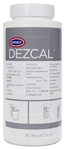 urnex dezcal coffee and espresso machine descaler activated scale remover – 900g bottle – fast effective descaling of boilers and heating elements faucets spray heads milk systems