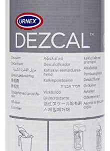 Urnex Dezcal Coffee and Espresso Machine Descaler Activated Scale Remover - 900g Bottle - Fast Effective Descaling Of Boilers and Heating Elements Faucets Spray Heads Milk Systems