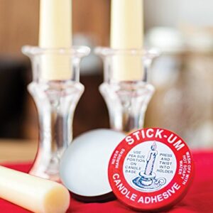 Fox Run Stick-Um Candle Adhesive, 0.5-Ounce