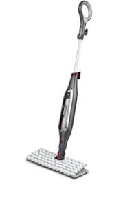 shark s5003d genius hard floor cleaning system pocket steam mop, burgundy/gray