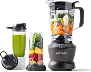 nutribullet znbf30500z blender combo 1200 watt, 1200w, dark gray