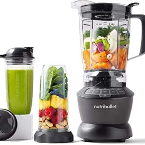 NutriBullet ZNBF30500Z Blender Combo 1200 Watt, 1200W, Dark Gray