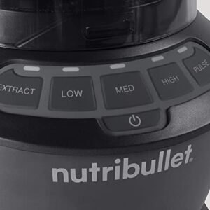 NutriBullet ZNBF30500Z Blender Combo 1200 Watt, 1200W, Dark Gray