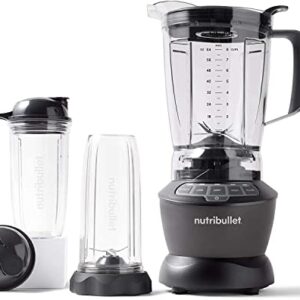 NutriBullet ZNBF30500Z Blender Combo 1200 Watt, 1200W, Dark Gray