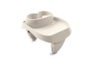 intex purespa cup holder, holds 2 standard size beverage containers and refreshments