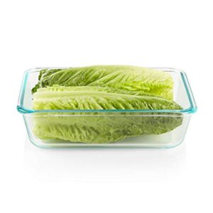 Snapware 6-Cup Total Solution Rectangle Food Storage Container, Glass