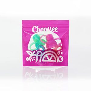 ChooMee SoftSip Food Pouch Tops | 4 CT | Swirl Colors