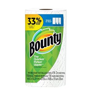 Bounty Select-A-Size, 2-ply 114 sheets Paper Towel Big Roll - White - 2-Pack