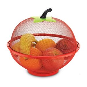 kovot apple shaped mesh fruit basket | keep freshness in & bugs out