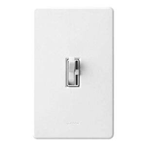 Lutron Ariadni/Toggler LED+ Dimmer | 150-Watt, Single-Pole/3-Way | AYCL-153P-WH | White