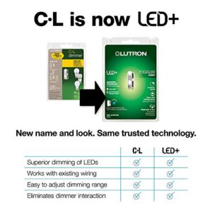 Lutron Ariadni/Toggler LED+ Dimmer | 150-Watt, Single-Pole/3-Way | AYCL-153P-WH | White