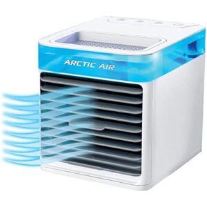 Arctic Air Pure Chill 2.0 Evaporative Air Cooler by Ontel - Powerful, Quiet, Lightweight and Portable Space Cooler with Hydro-Chill Technology For Bedroom, Office, Living Room & More