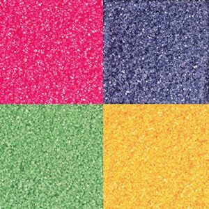 Wilton Colored Sugar Sprinkles Medley Baking Supplies, 4.4 oz, Bright Multicolored