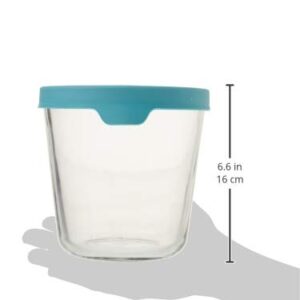 Anchor Hocking Storage & Food Preperation Glass Food Storage 7-Cup Tall Mineral Blue,11839AHG17,2