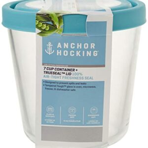 Anchor Hocking Storage & Food Preperation Glass Food Storage 7-Cup Tall Mineral Blue,11839AHG17,2